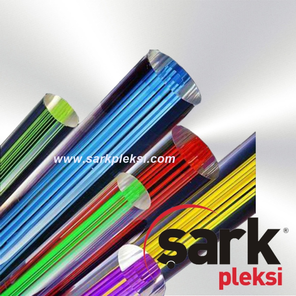 Acrylic Plexiglass Linear Rod - Şark Pleksi