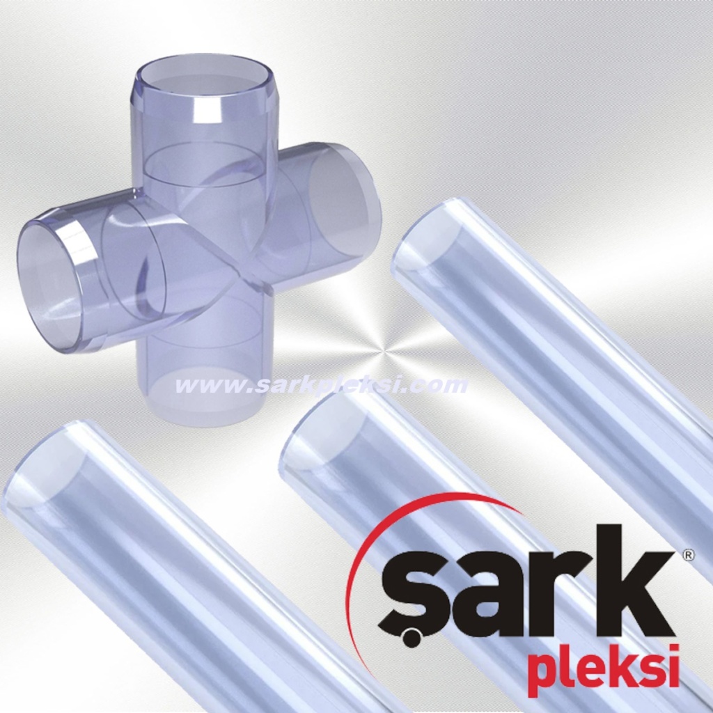 Pvc Clear Tube - Şark Pleksi